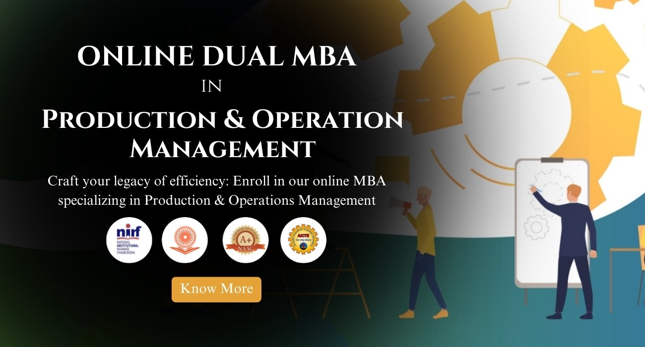 MBA in Production and Operation Management - Skill2Work